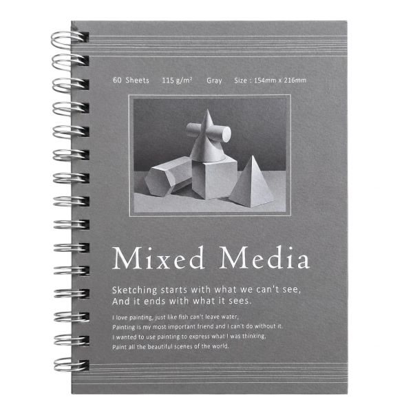 BLOK MIXED MEDIA SIVI LIST 154*216 115G 60L 251286