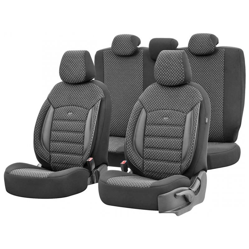 Auto presvlake za sedišta OTOM Sport Plus presvlake - crne