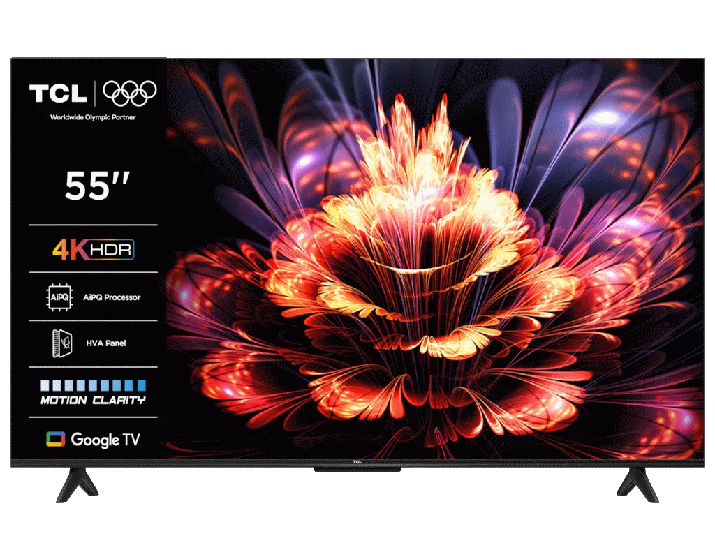 Televizor TCL 55V6CLED55''4K UHD60HzGoogle TVcrna' ( '55V6C' )