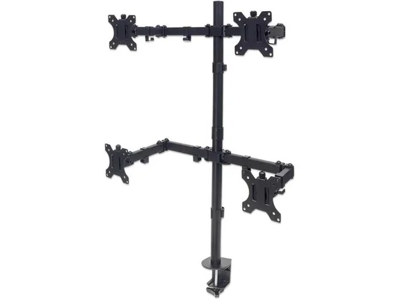 Manhattan Nosač za 4 monitora 461566 13-32"