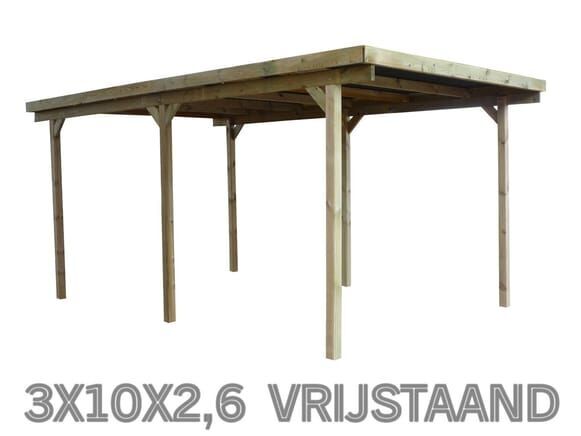 Prodaje se Abri autoportant indépendant 3x10x2,6 pergolu na aukciji
