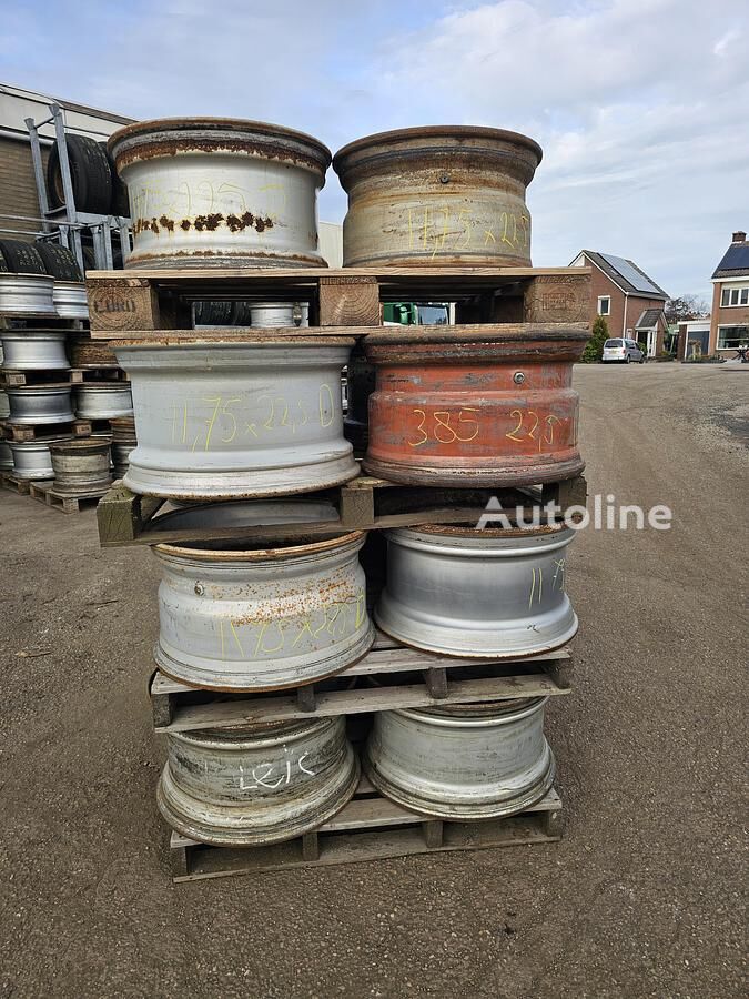 UNKNOWN 11.75 / 22.5 TRAILER RIM STEEL FOR DRUM BRAKES felna za kamion