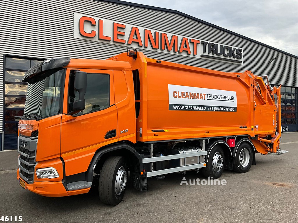 DAF FAG XD 340 Euro 6 Geesink 20m³ Welvaarts weighing system kamion za smeće