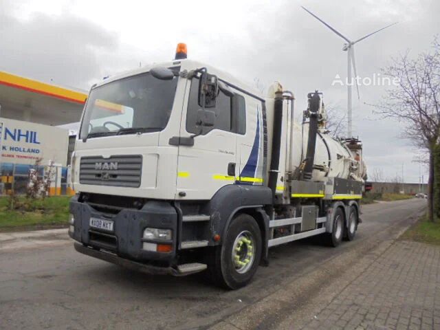 MAN TGA 26.400 6X4 Manual vozilo za čišćenje kanalizacije