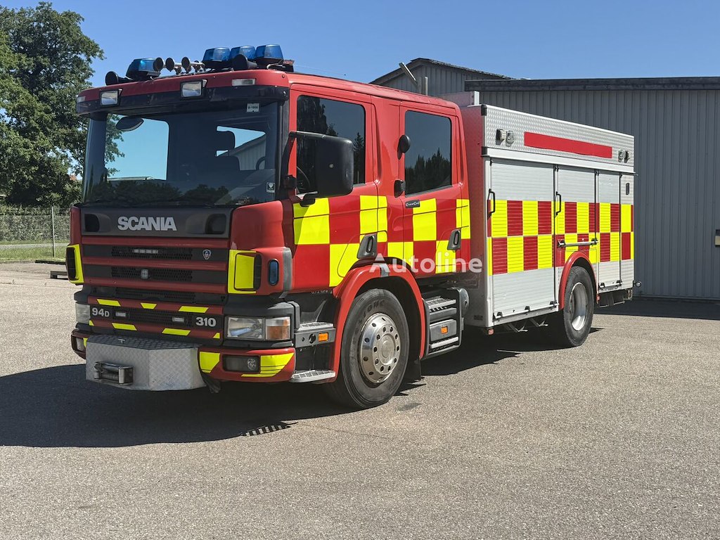 Scania P94d 310 FLOBY/RUBERG 2.600 Liter vatrogasno vozilo