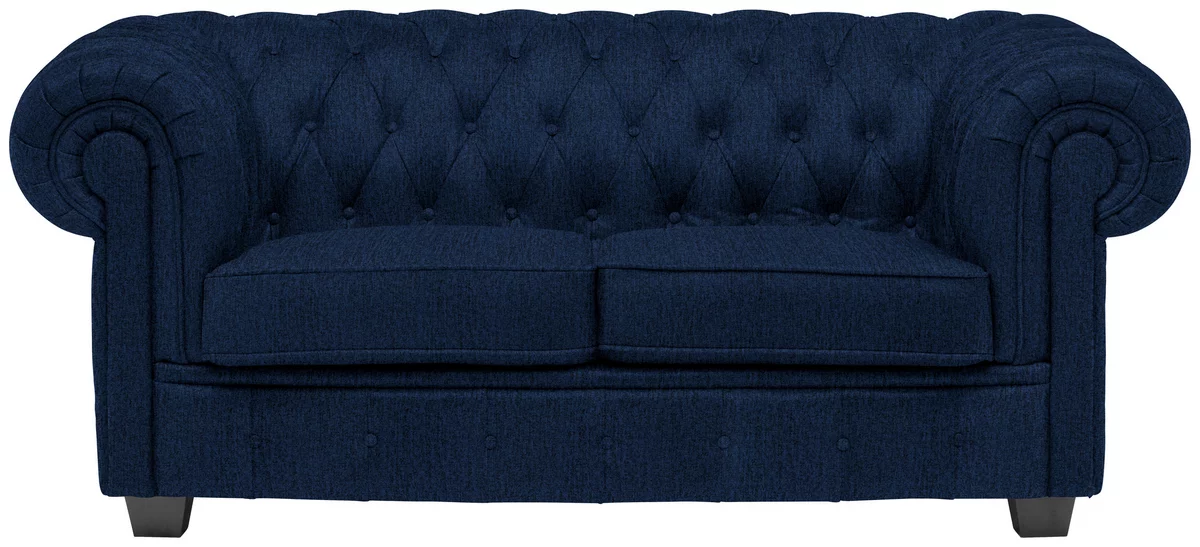 Landscape CHESTERFIELD SOFA tamnoplava