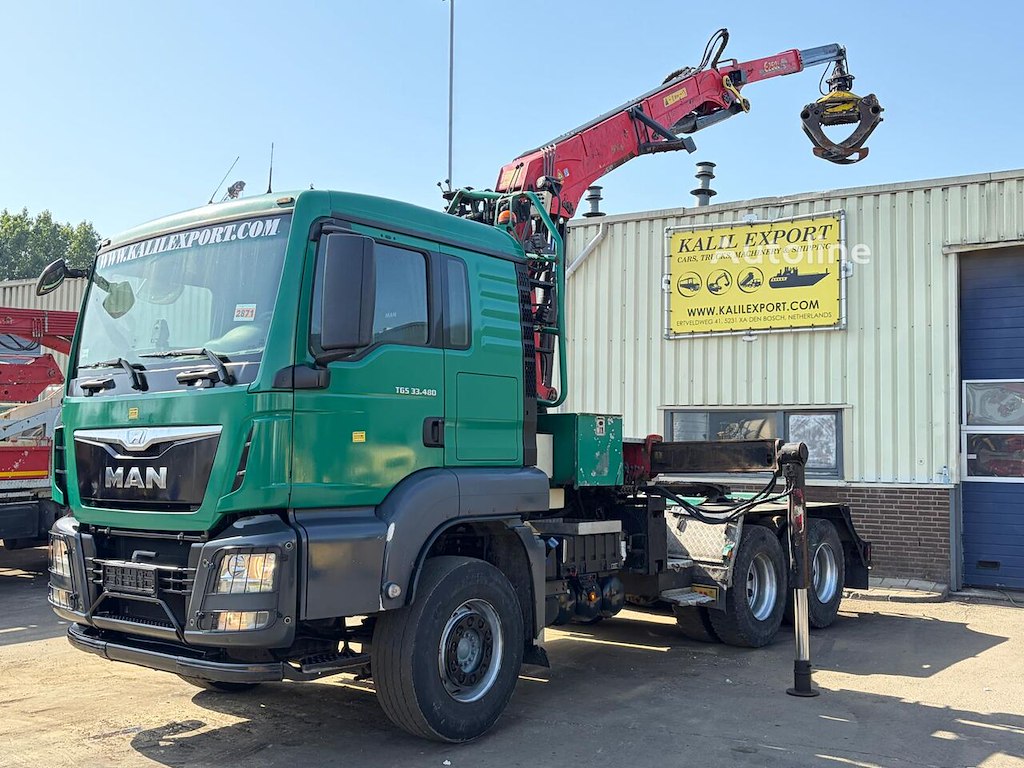 MAN TGS 33.480 Tractor - 6x4 - Manual Gearbox - V6 - Big Axle - Hydr tegljač