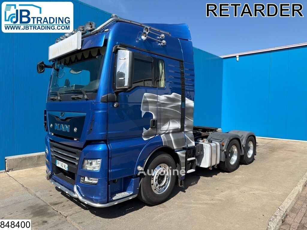 MAN TGX 26 510 6x4, EURO 6d, Retarder, PTO, 70.000KG tegljač