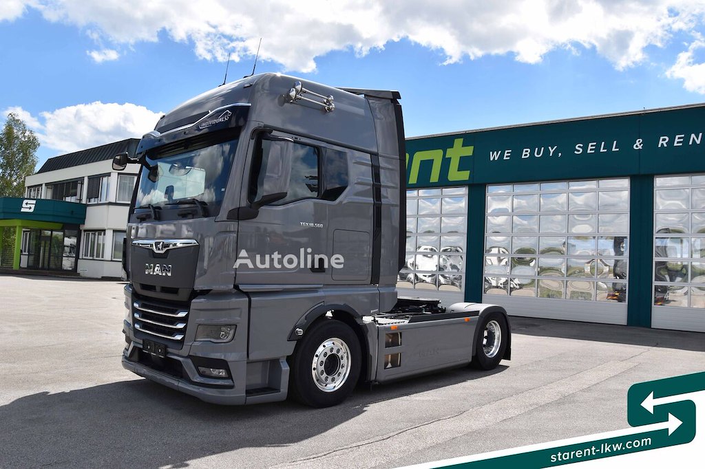 MAN TGX 18.560, Retarder, Vollluft, Standklima, LED, Navi | MIETE tegljač