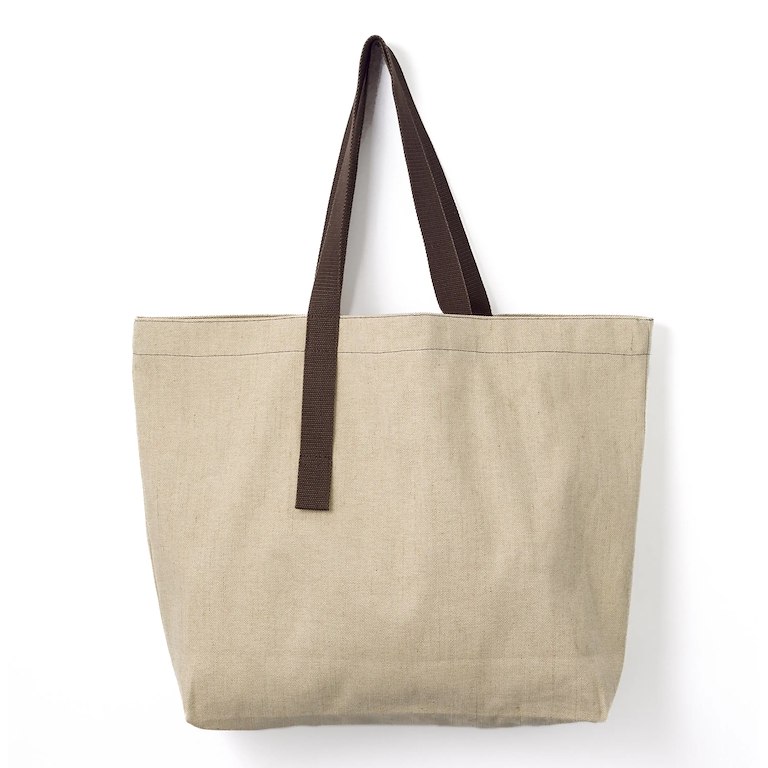 SHANGIES Large Bag Brown Coffee