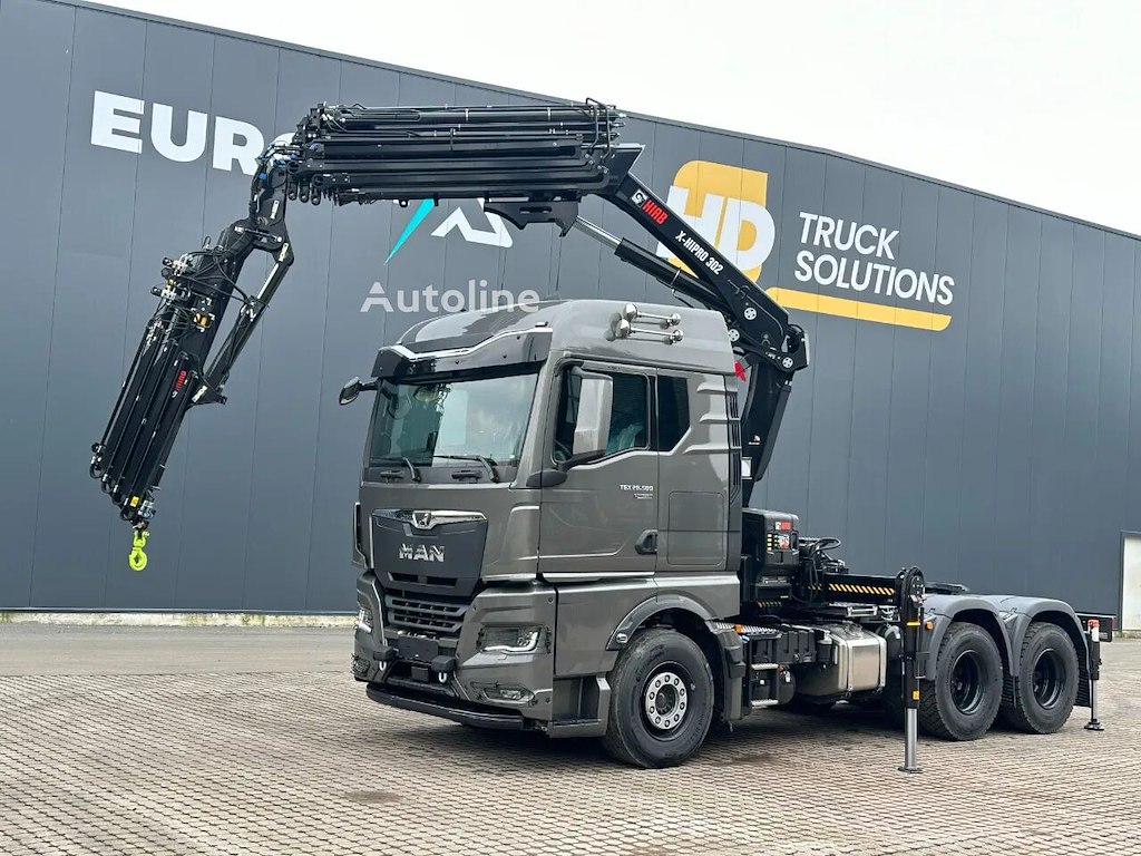 Novi MAN TGX 33.580 MAN TGX 33.580 6x4 Kran Hiab 302-6 + Jib-4 tegljač