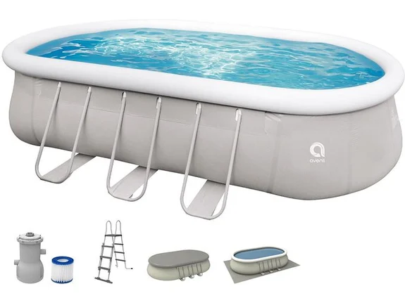 Bazen set - ovalni prsten 610x360x122cm