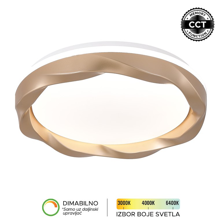 LED plafonjera 54W LP-421-54R CHA memo 3CCT