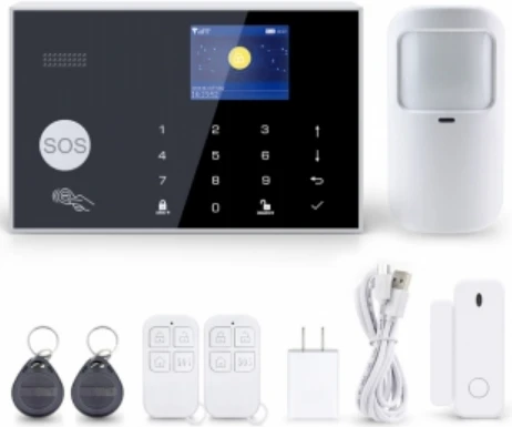 AVC-G30-4GEU- ALARMINI Komplet centrala 1 senzor, 2 daljinca, 2 taga