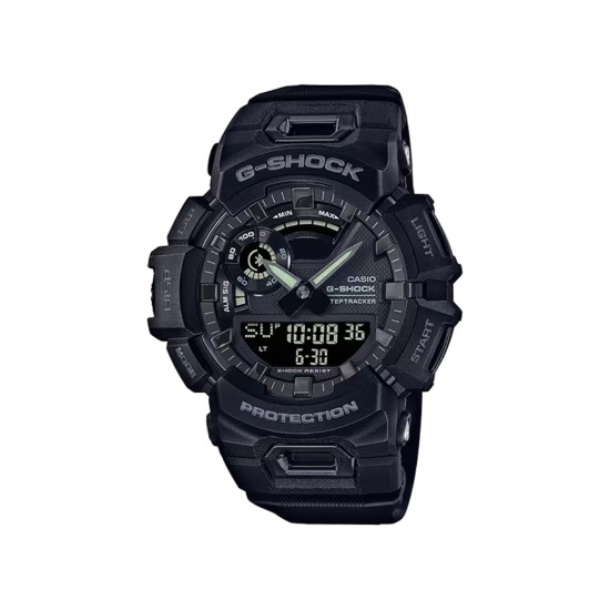 G-SHOCK GBA-900-1A muški sat G-SQUAD Vital Bright Series Fitness Bluetooth® All Black 20ATM