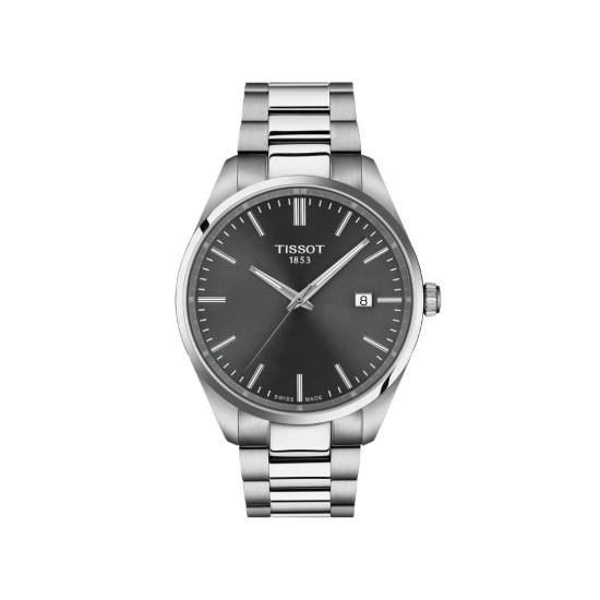 TISSOT T1504101108100 PR 100 40mm grey dial 10ATM