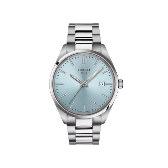 TISSOT T1504101135100 PR 100 40mm ice blue dial 10ATM