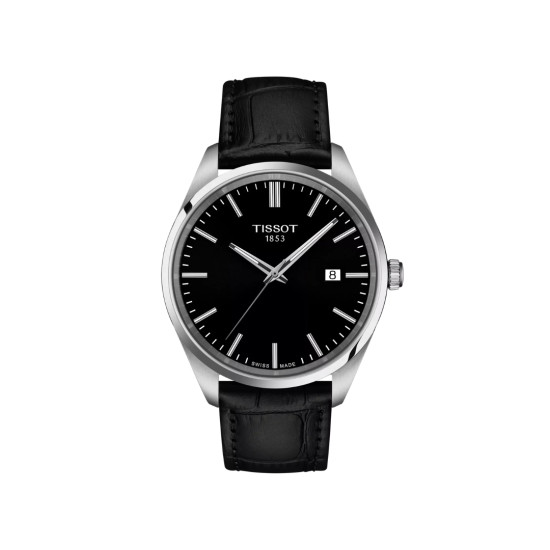 TISSOT T1504101605100 PR 100 40mm black dial 10ATM