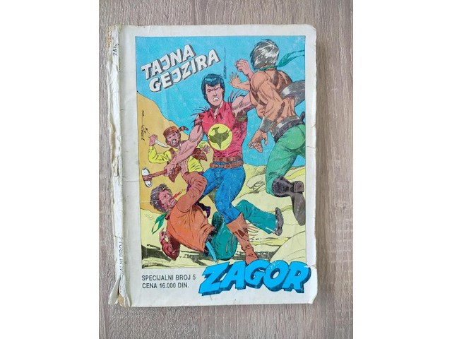 ZS Specijalni Broj 5 Zagor - Tajna gejzira