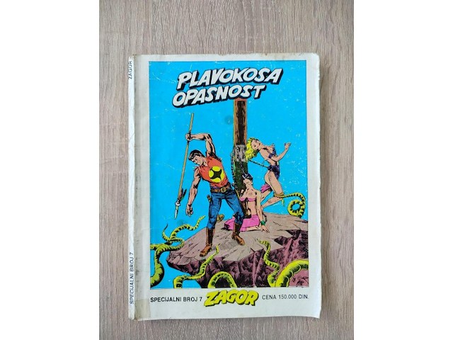 ZS Specijalni Broj 7 Zagor - Plavokosa opasnost