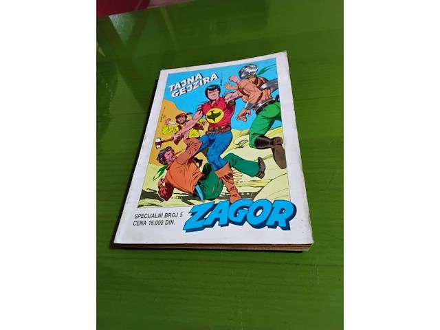 ZAGOR - TAJNA GEJZIRA ,SPECIJALNI br.5