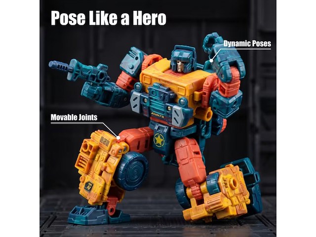 Transformers, Hound Force Commander, šareni 16 cm