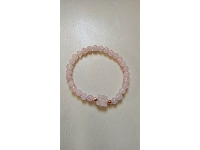 Rosenkvarc Crystal nova narukvica, poludragi kamen