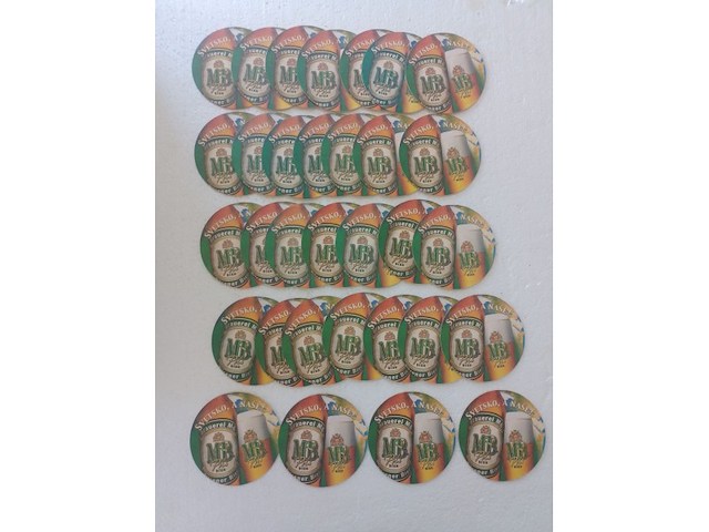 MB PILS PIVO-SVETSKO,A NAŠE!- LOT (SET) PODMETAČA