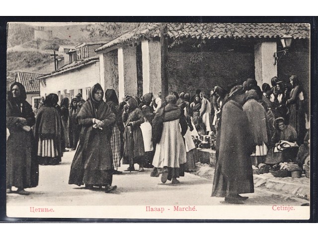 Crna Gora - Cetinje pazar