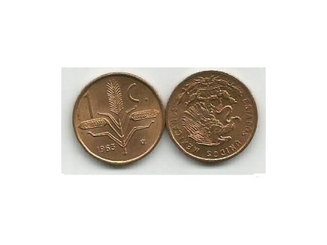 Mexico 1 centavo 1963. KM#417
