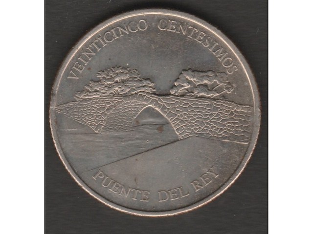 25 Centésimos (King`s Bridge) - 2005 - Panama