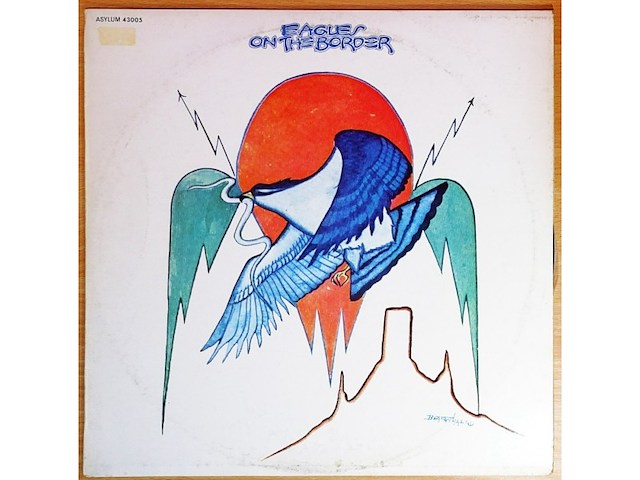 LP EAGLES - On The Border (1976) M/NM, PERFEKTNA