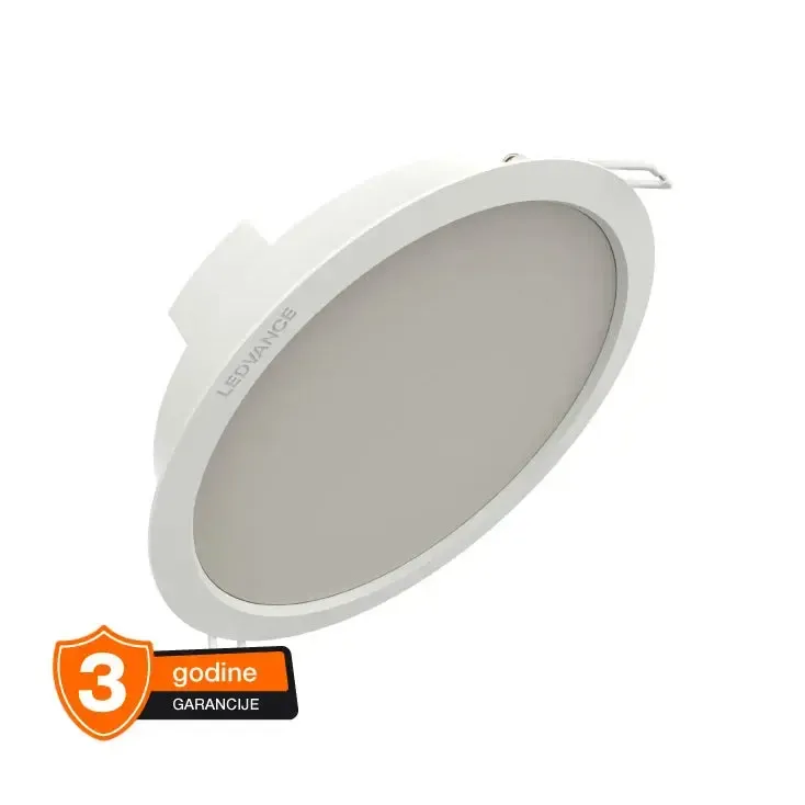 LEDVANCE LED ugradni panel — 13 W, 2700K, bela