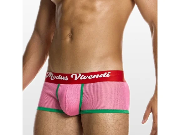 Modus Vivendi bokserice sa crvenim pojasom muške roze - M