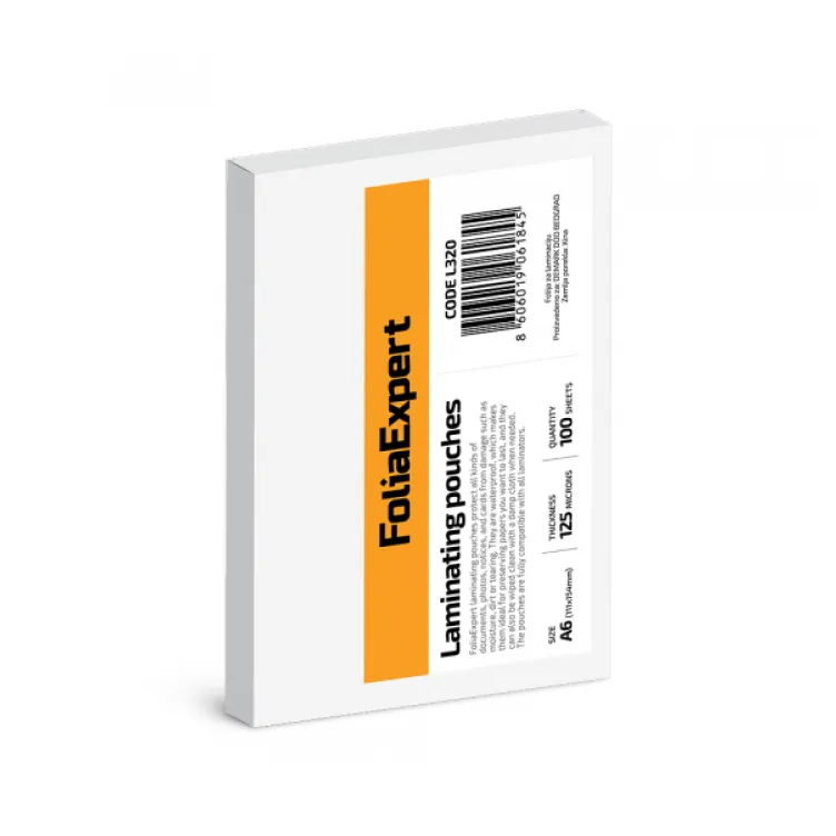 Folija za plastifikaciju FoliaExpert A6 125 mic