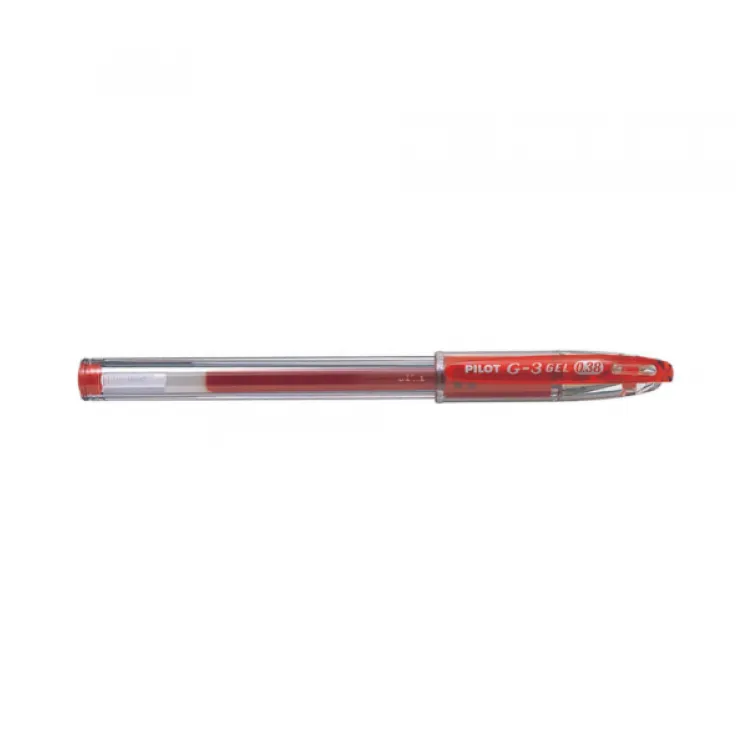 Gel olovka roler PILOT G3 0.38 crveni 253126