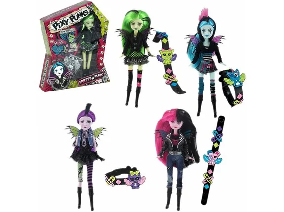 Pixy Punk Lutka sa narukvicom 44-363000