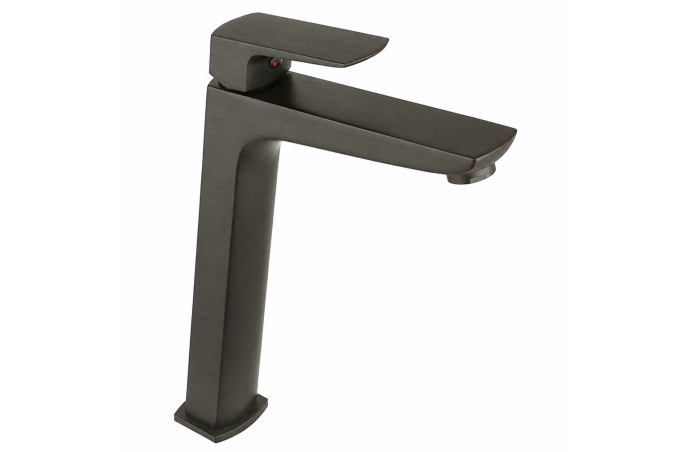 Ferro Vitto Verdeline-slavina za umivaonik Visoka-Gun Metal - BVI2LVLGM