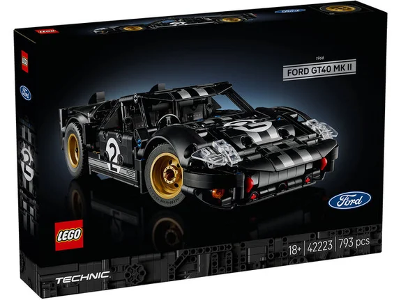 LEGO 1966 Ford GT40 MKII trkački automobil 42223