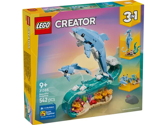 LEGO Morske životinje: Lepi delfini 31385