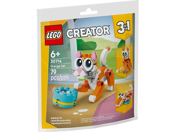 LEGO Narandžasta mačka 30714