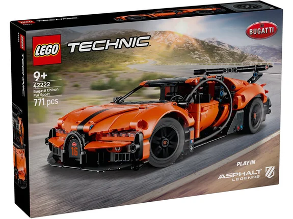 LEGO Bugatti Chiron Pur Sport hiperautomobil 42222