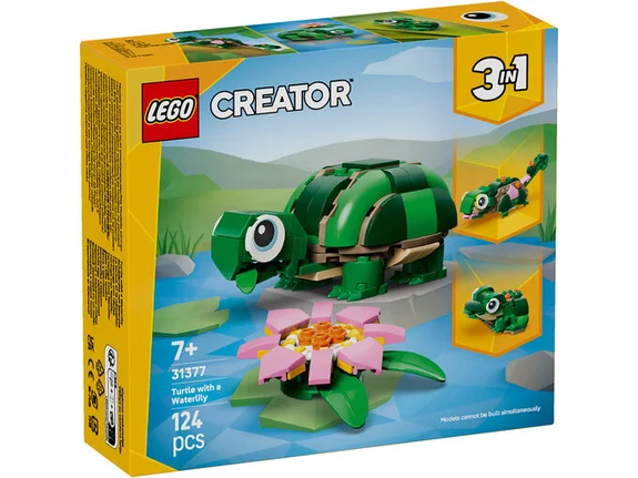 LEGO Kornjača i cvet lokvanja 31377
