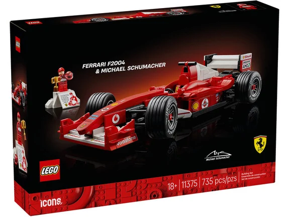 LEGO Ferrari F2004 i Mihael Šumaher 11375
