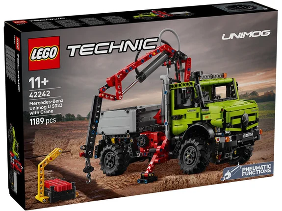 LEGO Mercedes-Benz Unimog U 5023 sa kranom 42242