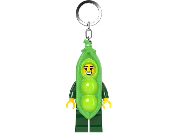 LEGO Minifigure privezak za ključeve sa svetlom: Devojka u grašak kostimu