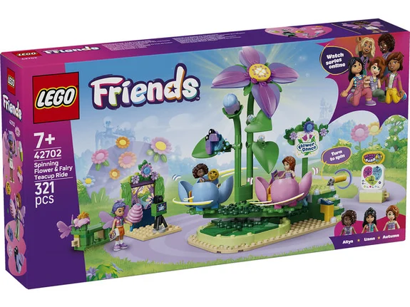 LEGO Vrtteška sa cvetnim vilinskim šoljicama 42702