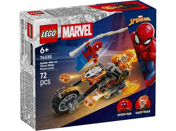LEGO Spajdermen protiv Goust Rajdera na motociklu 76335