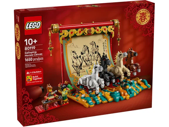LEGO Platno sa galopirajućim konjima 80119