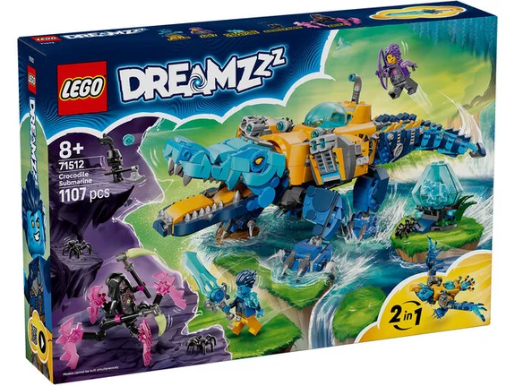 LEGO Krokodilska podmornica 71512